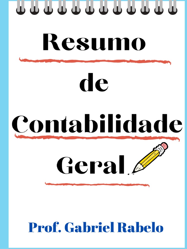 Resumo - Contabilidade Geral | PDF