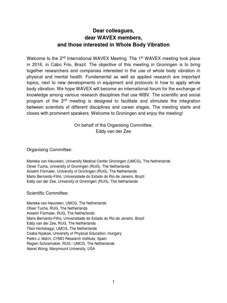 WAVEX Abstract Book Final | PDF | Clinical Medicine | Neuroscience