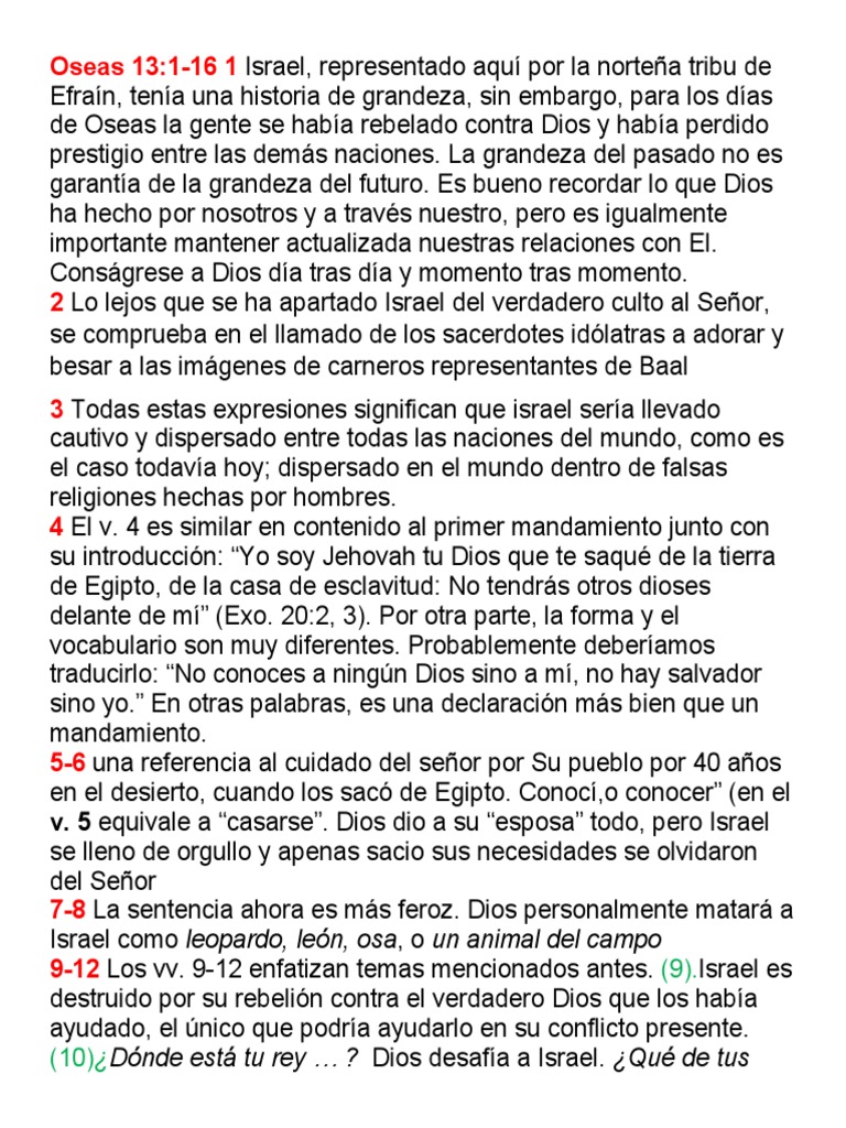 Oseas 13 Pdf