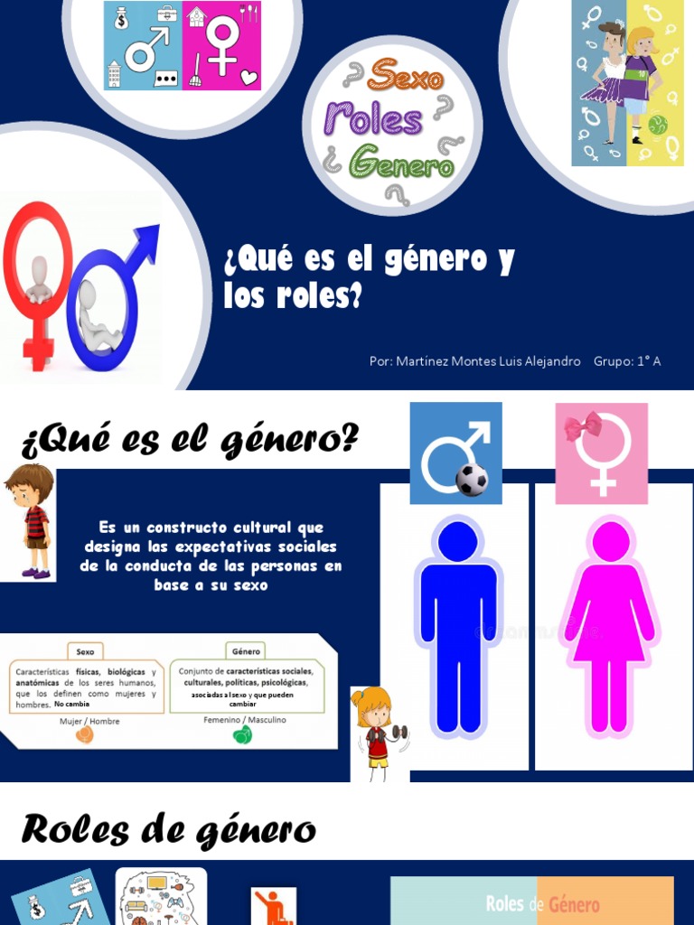 Qué Es El Género y Los Roles-1 | PDF
