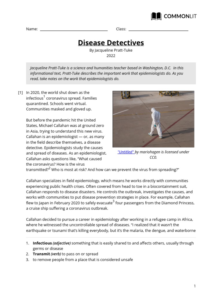 Disease - Detectives Teacher 14 | PDF | Epidemiology | Infection
