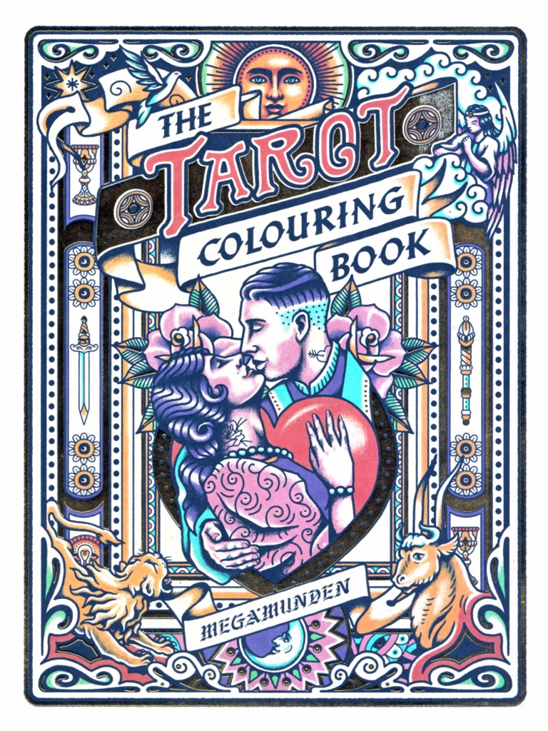 Diana McMahon Collis & Oliver Munden - The Tarot Colouring Book (600dpi ...