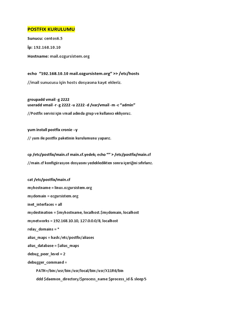 Postfix Dovecot Roundcube | PDF Postfix Dovecot Roundcube | PDF