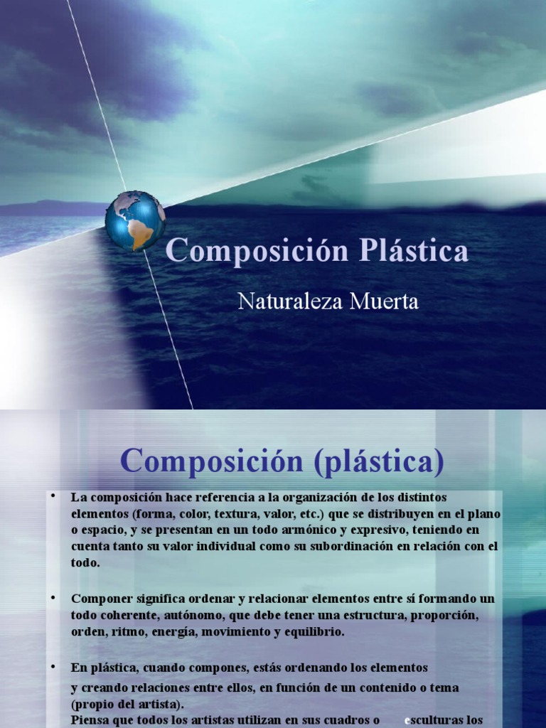 Composición Plástica | PDF