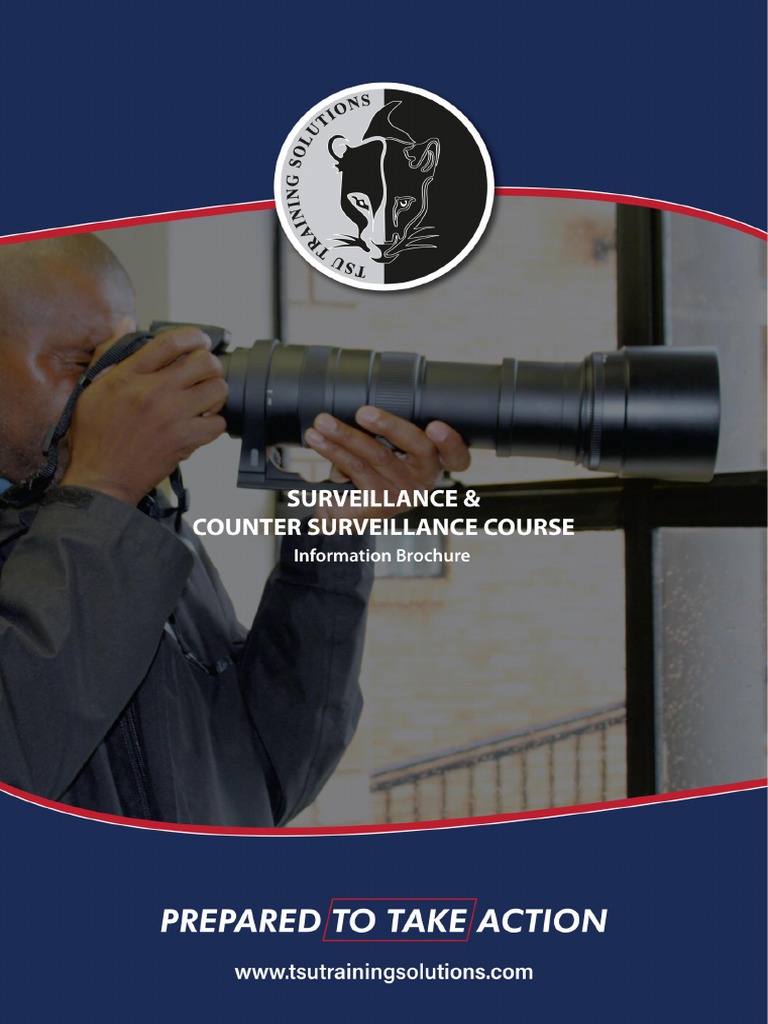 Surveillance & Counter Surveillance Course | PDF | Surveillance | Expert