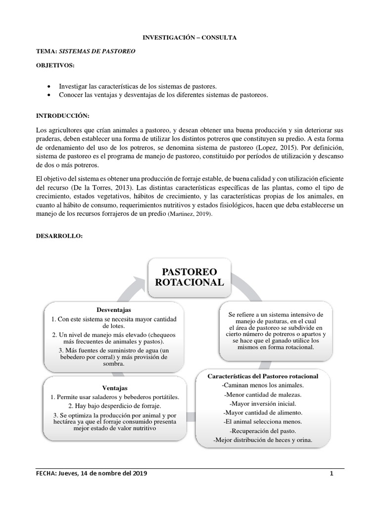 Ventajas y Desventajas del Pastoreo | PDF | Pasto | Agricultura