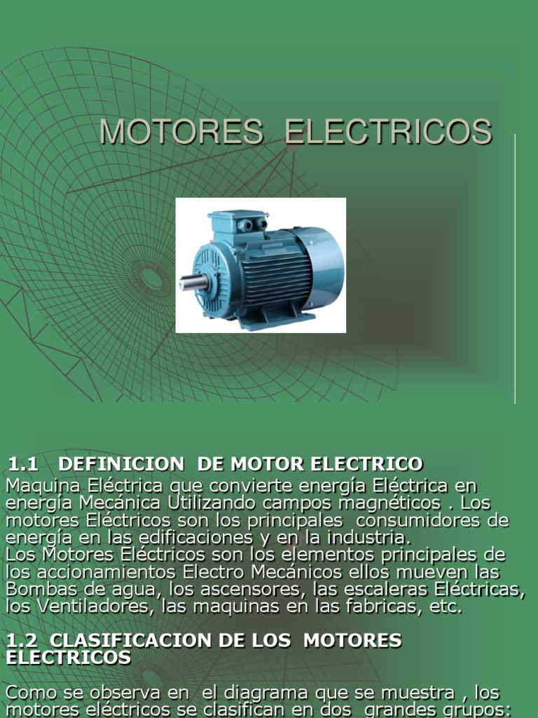 Motores de Induccion Trifasicos | PDF | Motor eléctrico | Inductor