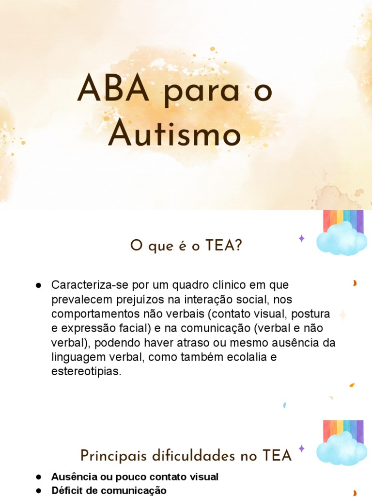ABA para Tea | PDF | Carreira e Crescimento | Autoajuda