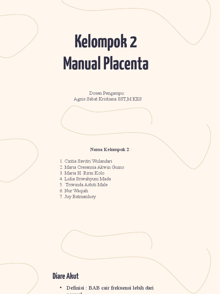 Kelompok 2 Manual Placenta | PDF