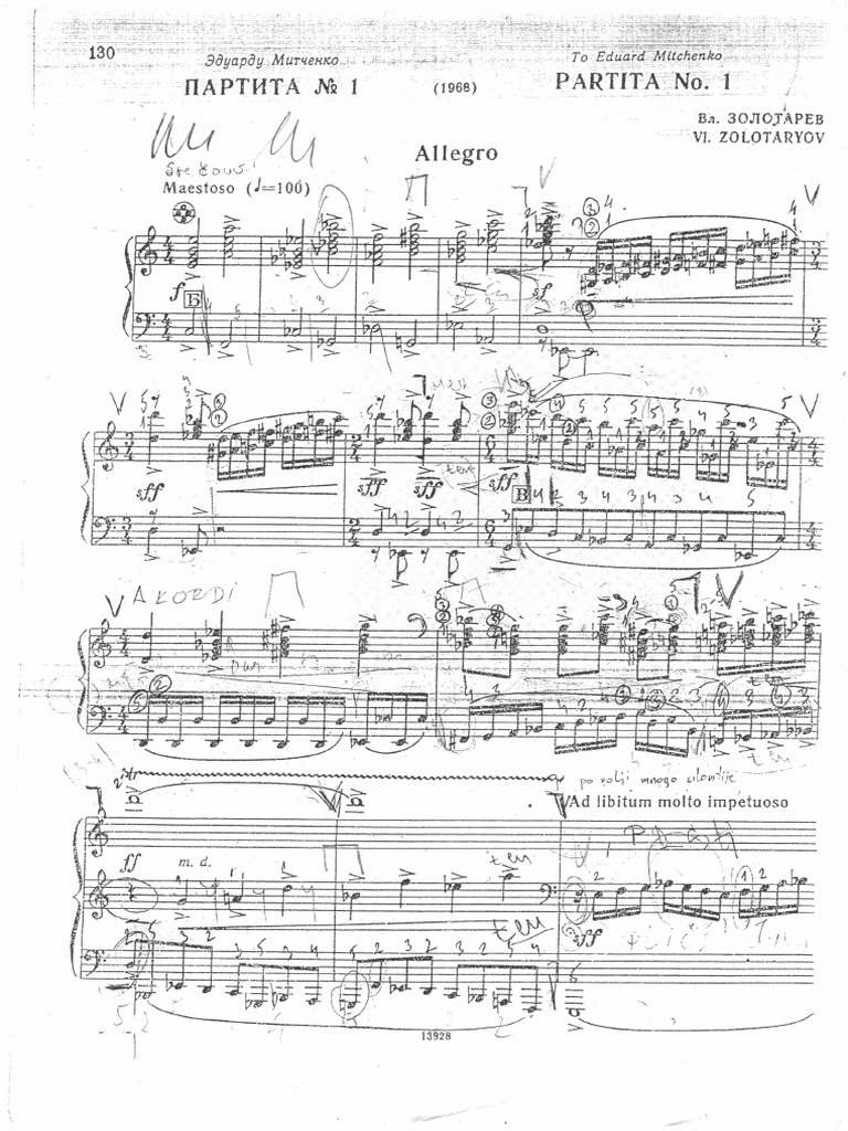 Zolotarev Partita | PDF