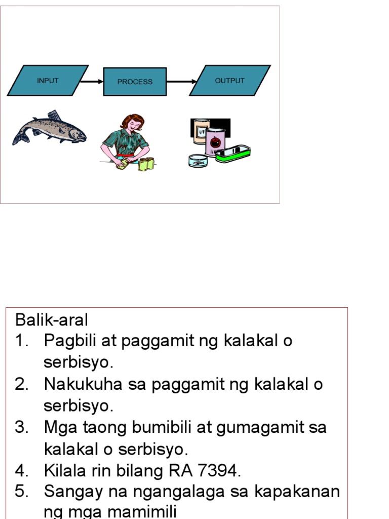 Ekonomiks Grade 9 Aralin 5 Produksyon | PDF