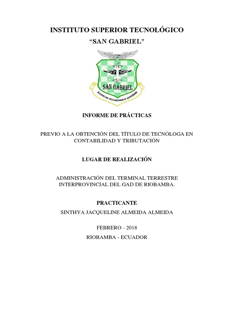 Informe Prác Aprob. ALMEIDA SINTHYA24-09 - 2022 | PDF | Presupuesto | Contabilidad