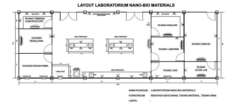 Layout Lab. Nano-Bio Materials | PDF