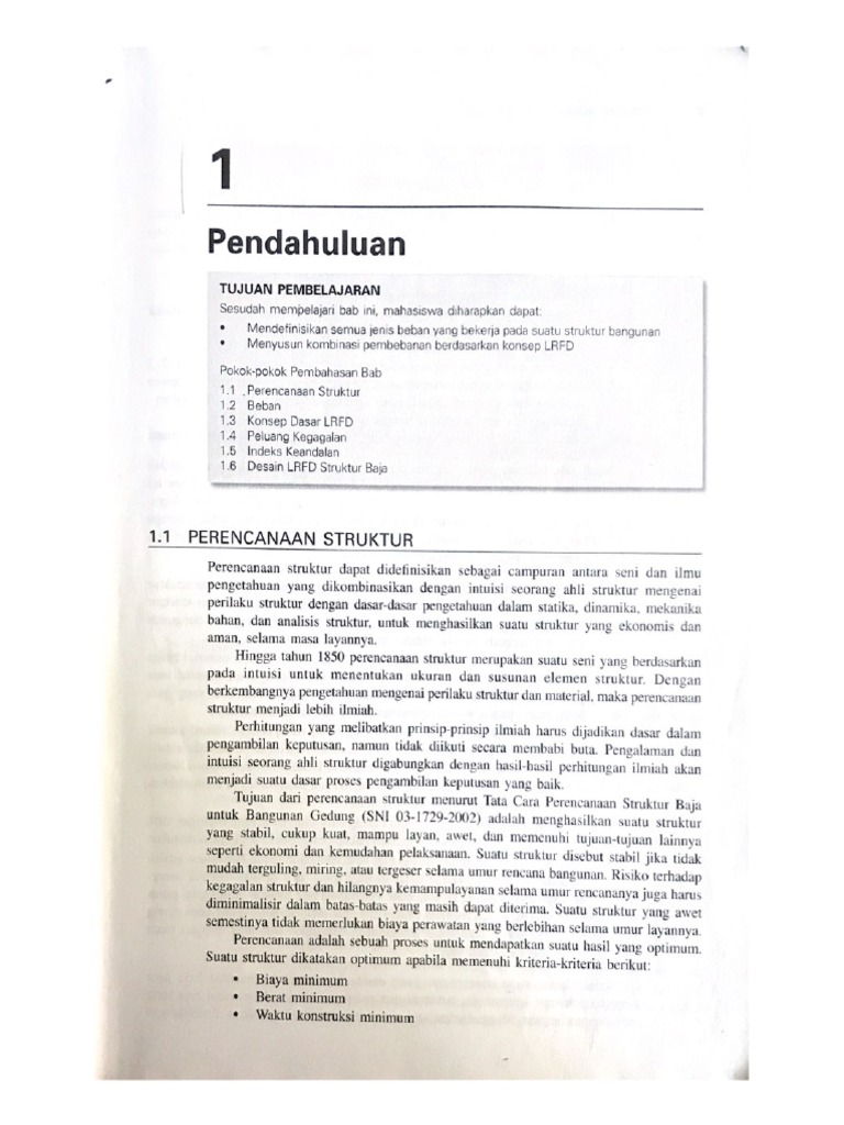 Pertemuan 1 Baja 1 | PDF