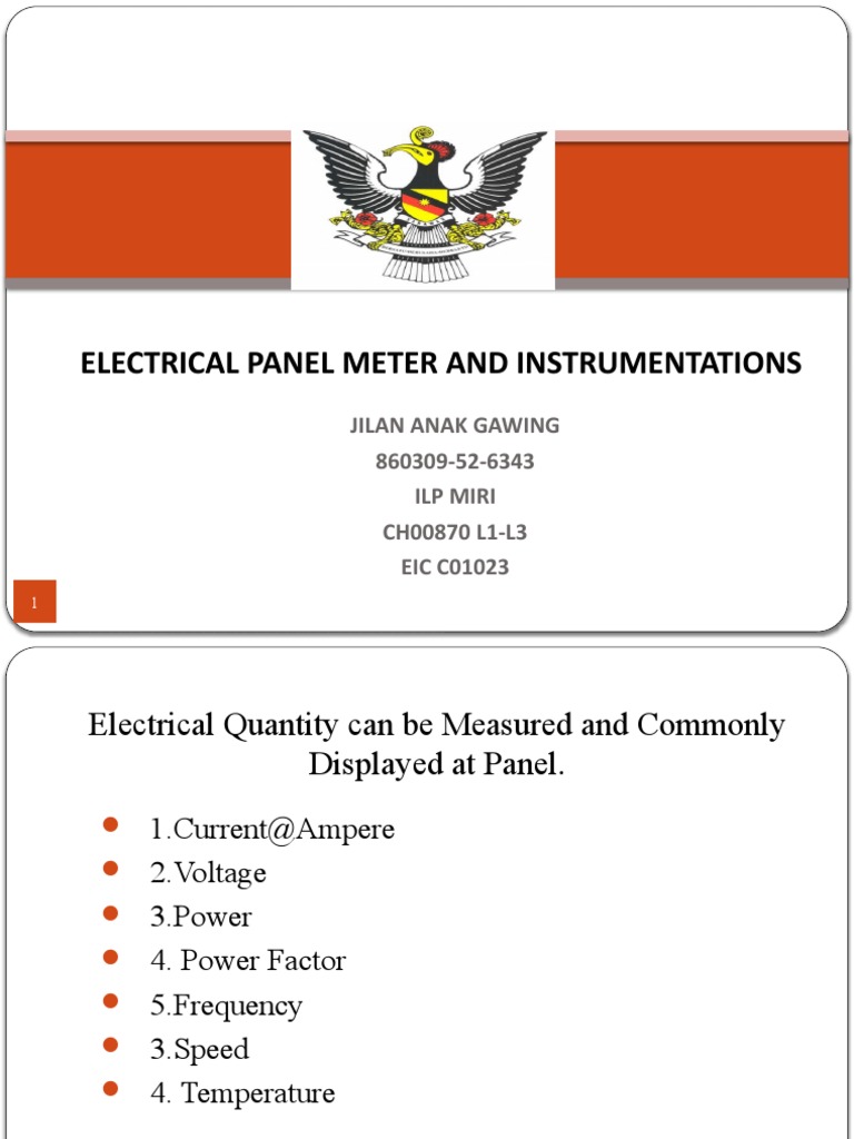 Electrical Panel Metering Guide | PDF | Electronics | Electricity