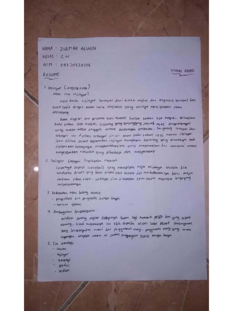 Tugas 6 DDRD Zulfikar Alwin | PDF