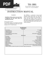 Mosley TA-33-M User 2011 | PDF | Antenna (Radio) | Coaxial Cable