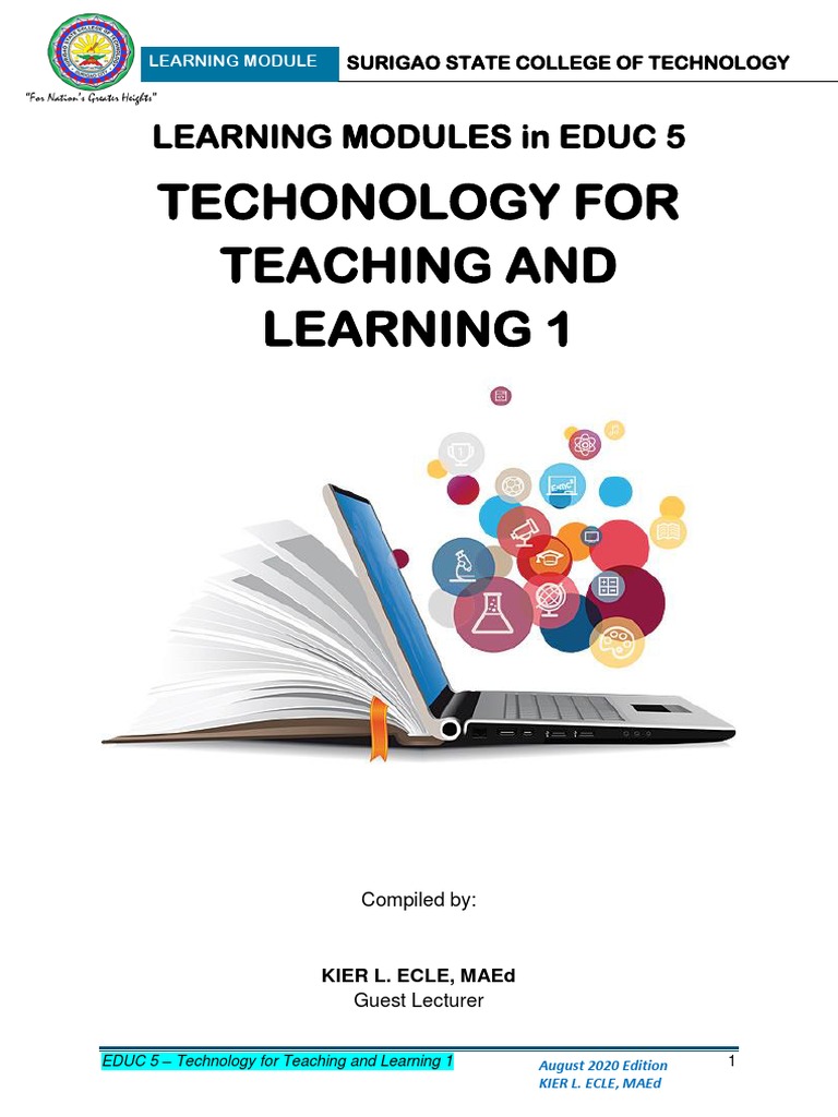 EDUC 5 Module Midterm | PDF | Educational Technology | World Wide Web