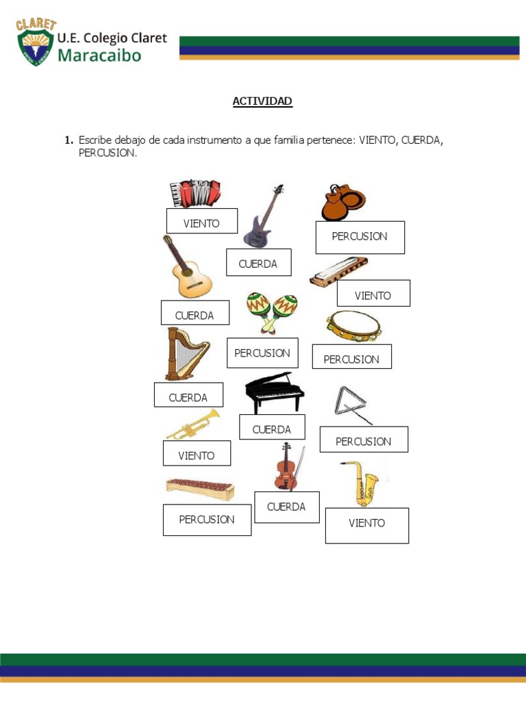 Familia de Instrumentos | PDF