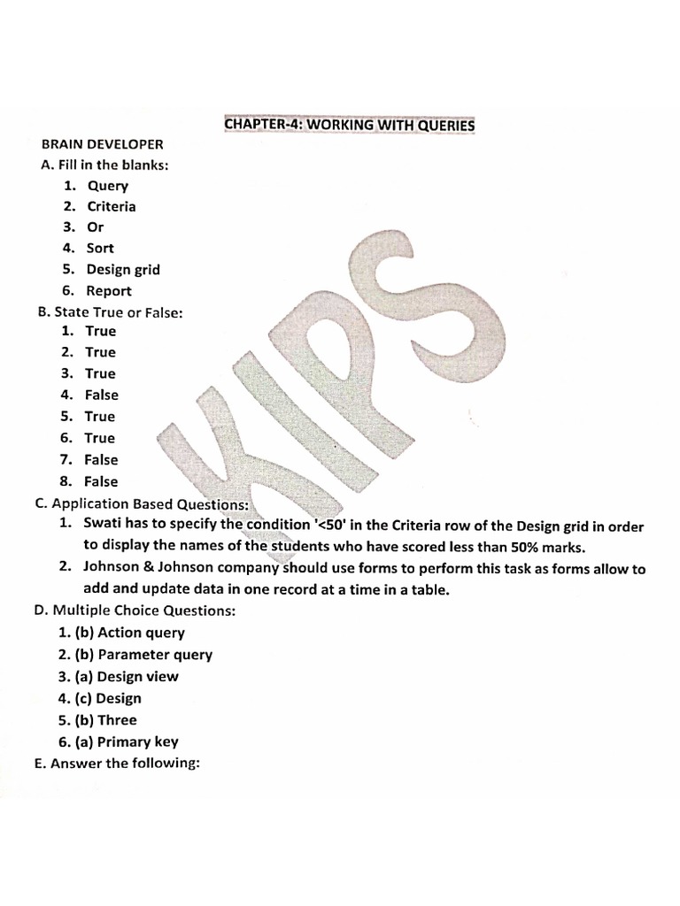 Chapter 4 Computer Notes Class 8 Pdf 