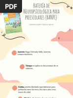 FICHA TECNICA Baneta | PDF | Psicología clínica | Ciencia cognitiva