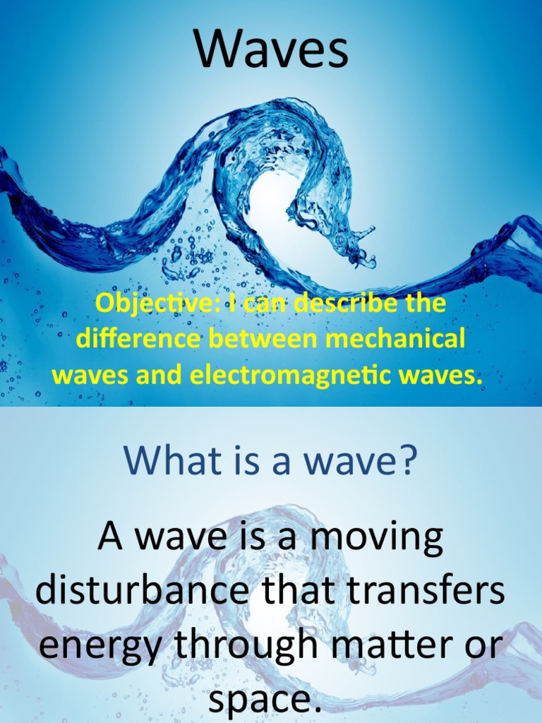 Waves Notes - PowerPoint | PDF | Waves | Electromagnetic Radiation