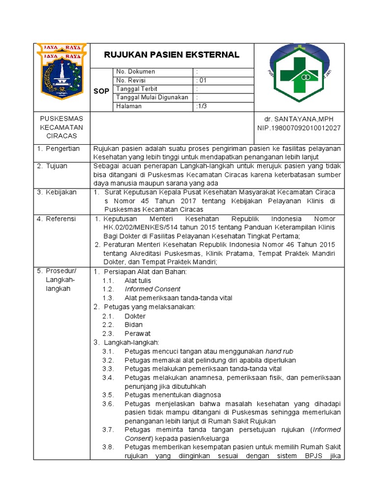 SOP Corpus Alienum Revisi | PDF
