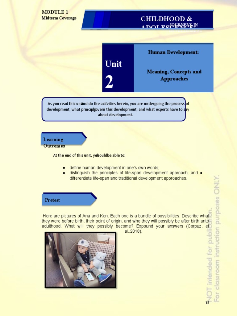 Understanding Human Development: A Comparison of the Traditional and ...