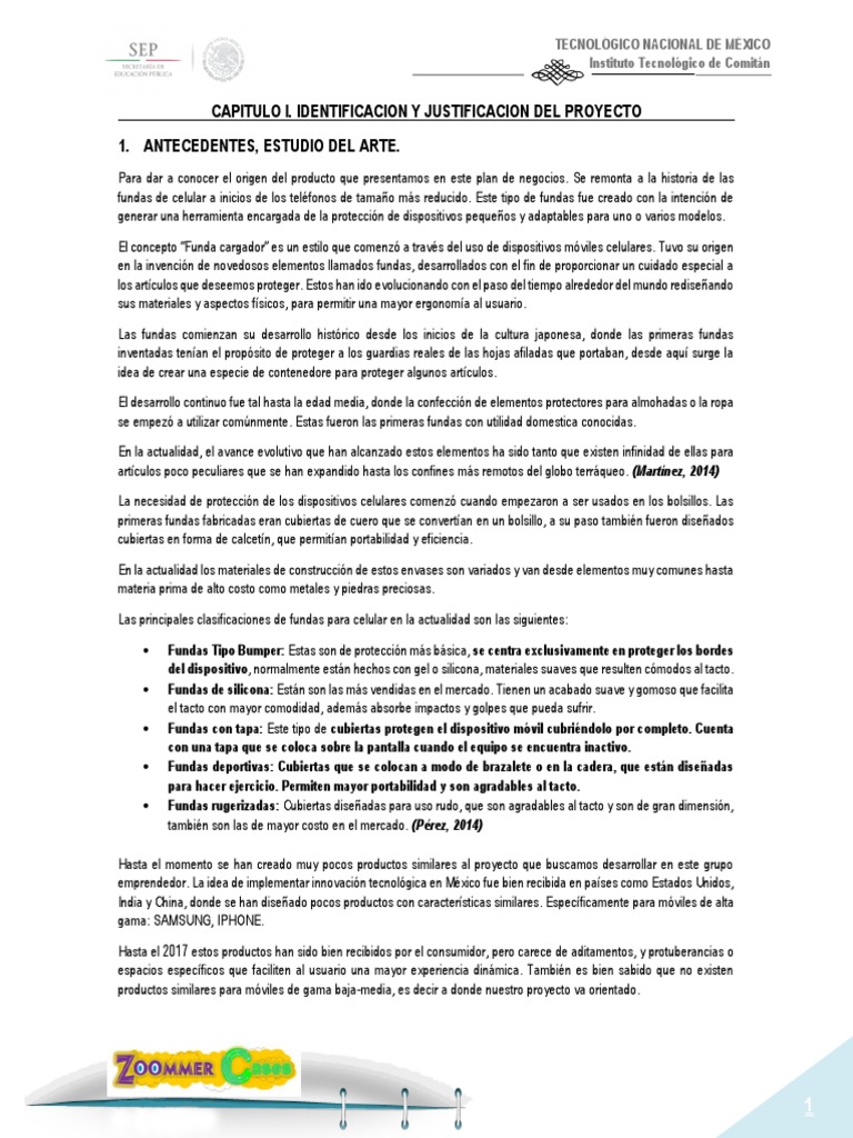 CAPITULO I Ejemplo Fundas | PDF | Teléfonos móviles | Usabilidad