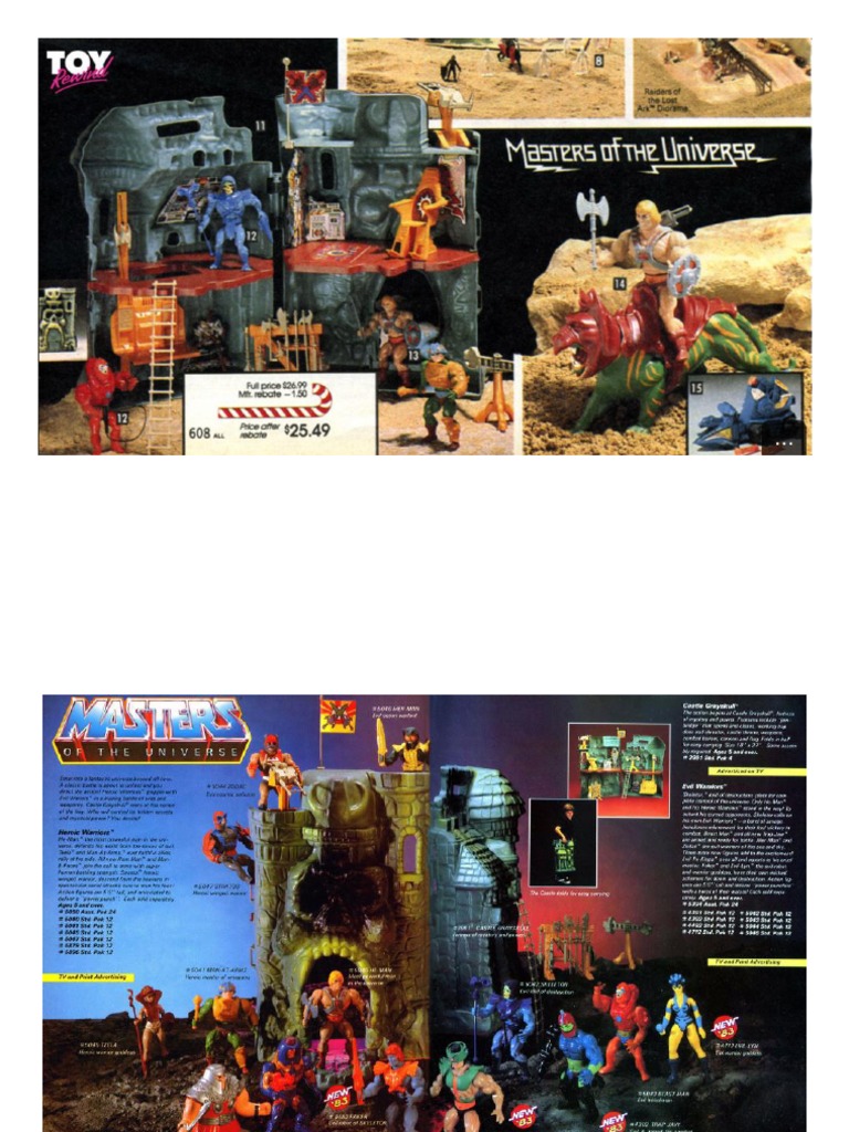 He Man MOTU Catalogue | PDF