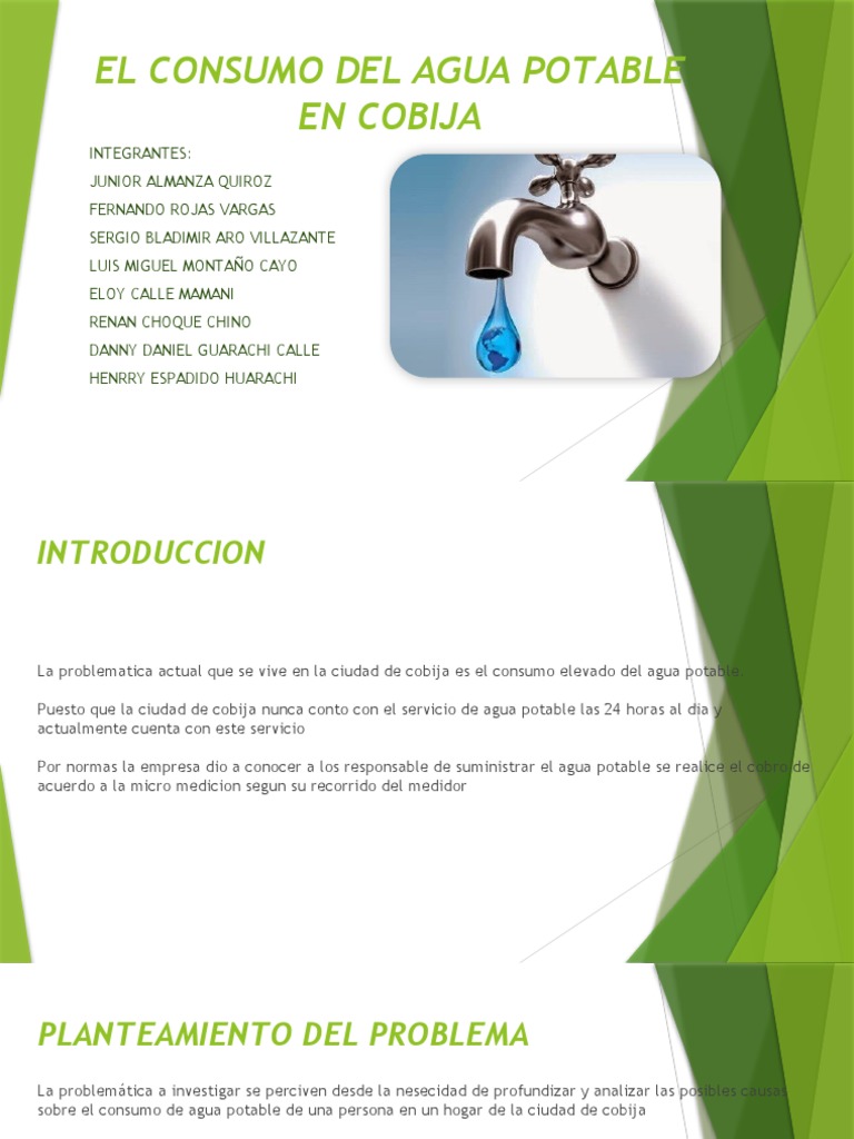 Proyecto de Agua | PDF | Agua | Agua potable