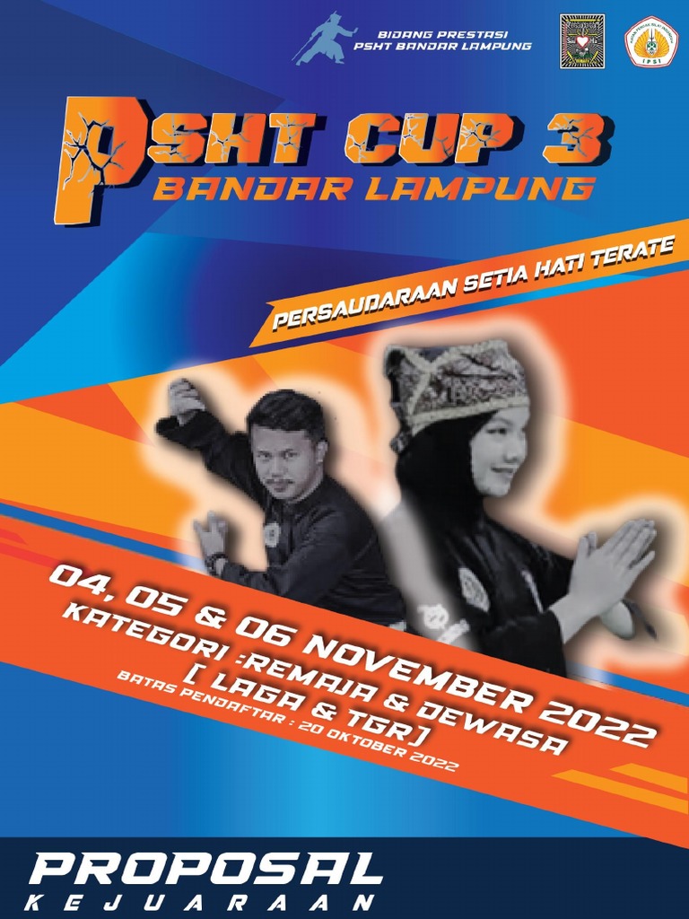 PROPOSAL PSHT CUP 3 BDL Cabang | PDF