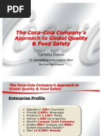 Coca-Cola KORE Quality Management System | PDF | The Coca Cola Company ...
