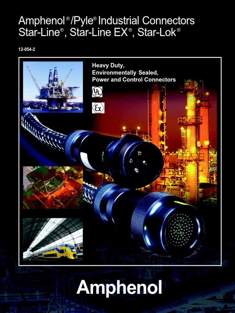 Amphenol Pyle Starline and EX Catalog | PDF | Electrical Connector | Ac ...