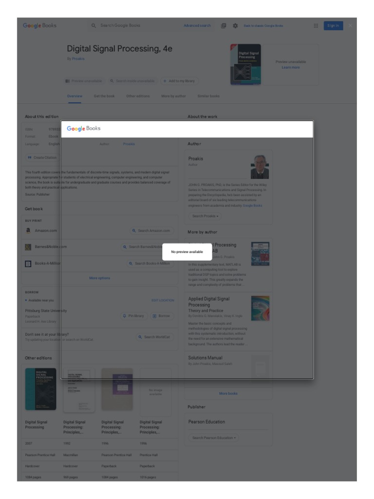 WWW Google Co in Books Edition Digital - Signal - Processing - 4e xvC0DwAAQBAJ HL en GBPV 1 PG ...