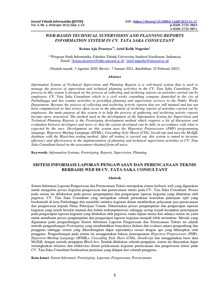 17-Article Text-975-2-10-20220225 | PDF | World Wide Web | Internet & Web