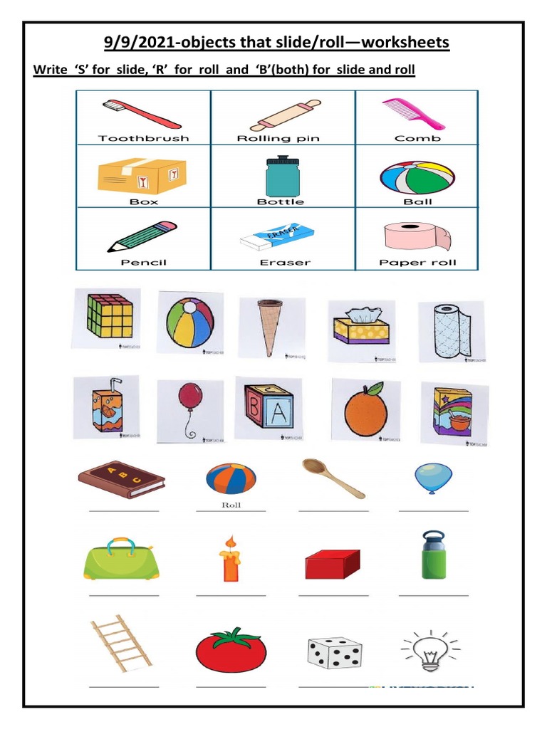 9-9-2021-Slide-Roll - Worksheets | PDF