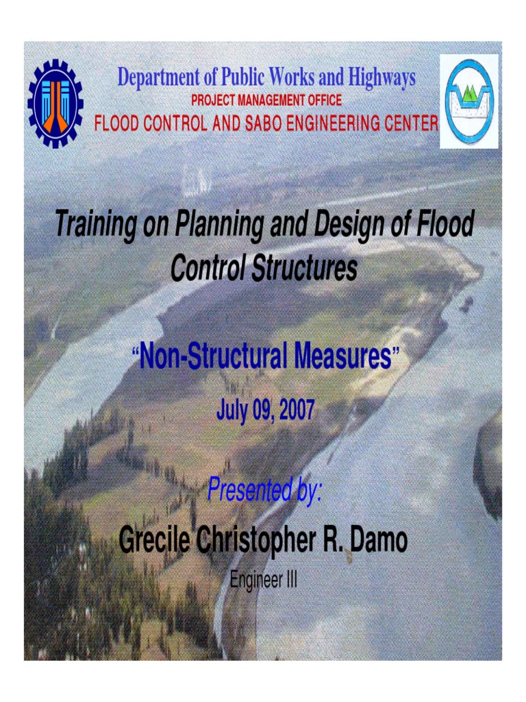 Non Structural Measures On Fc Pdf Flood Water 1841