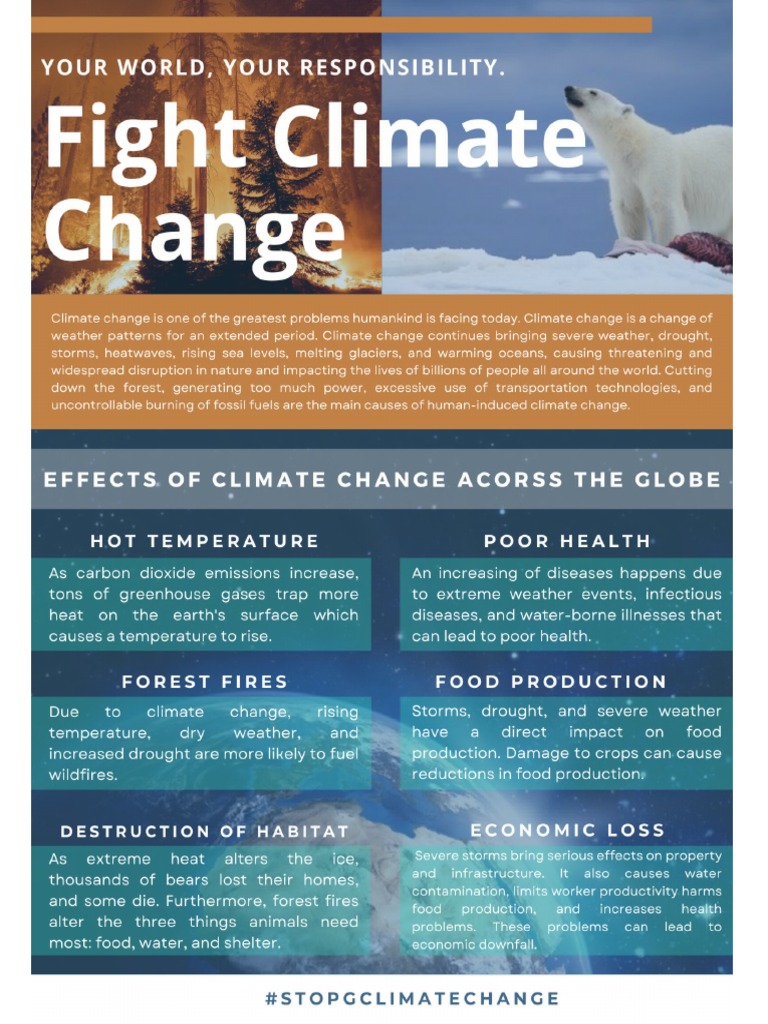 Climate Change Infograph | PDF