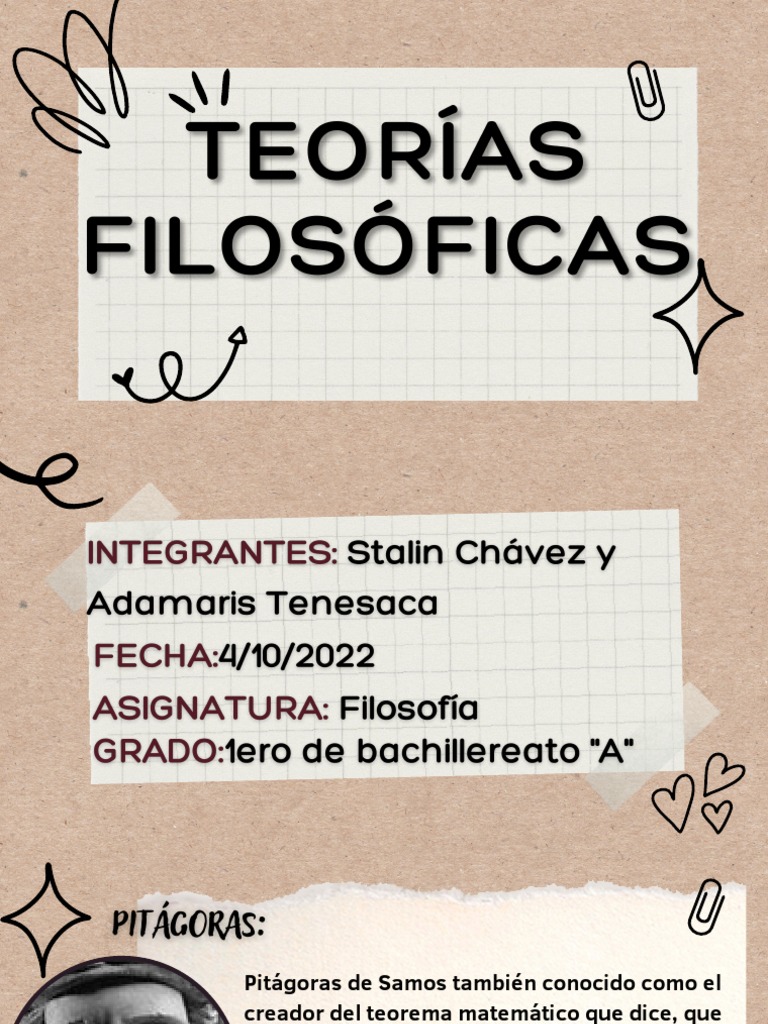 Teorías Filosóficas | PDF | Platón | Alma