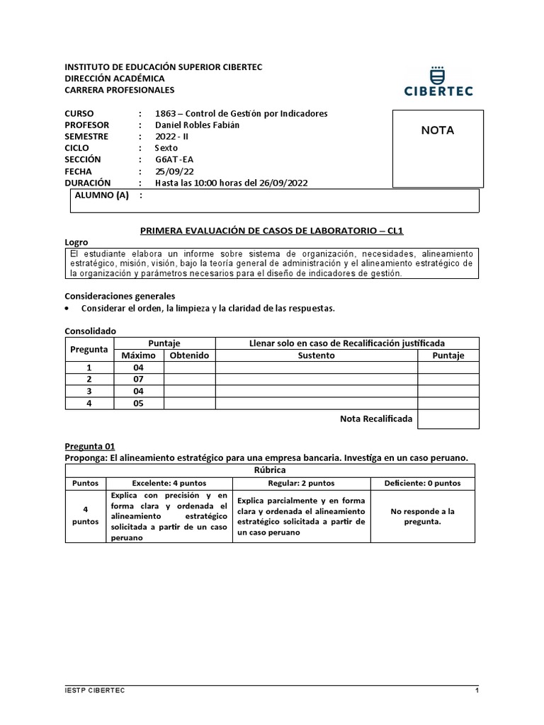 1863 - EA - Control de Gestión Por Indicadores - G6AT - 01 - CL1 ...