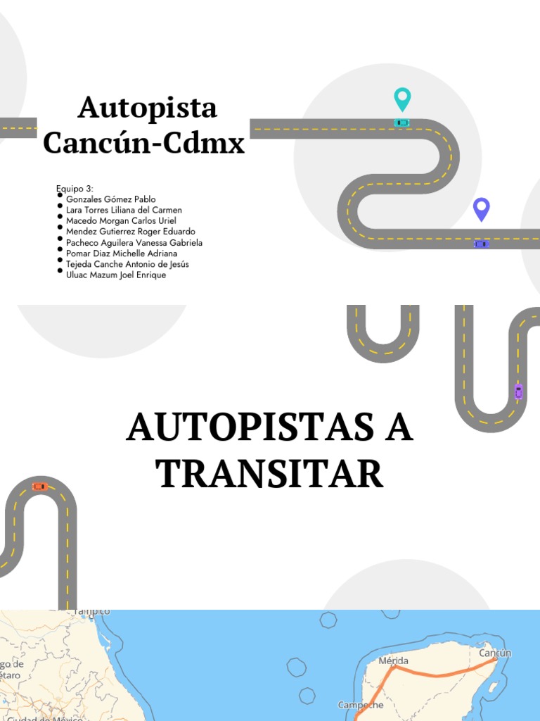 Autopista Cancún CDMX | PDF