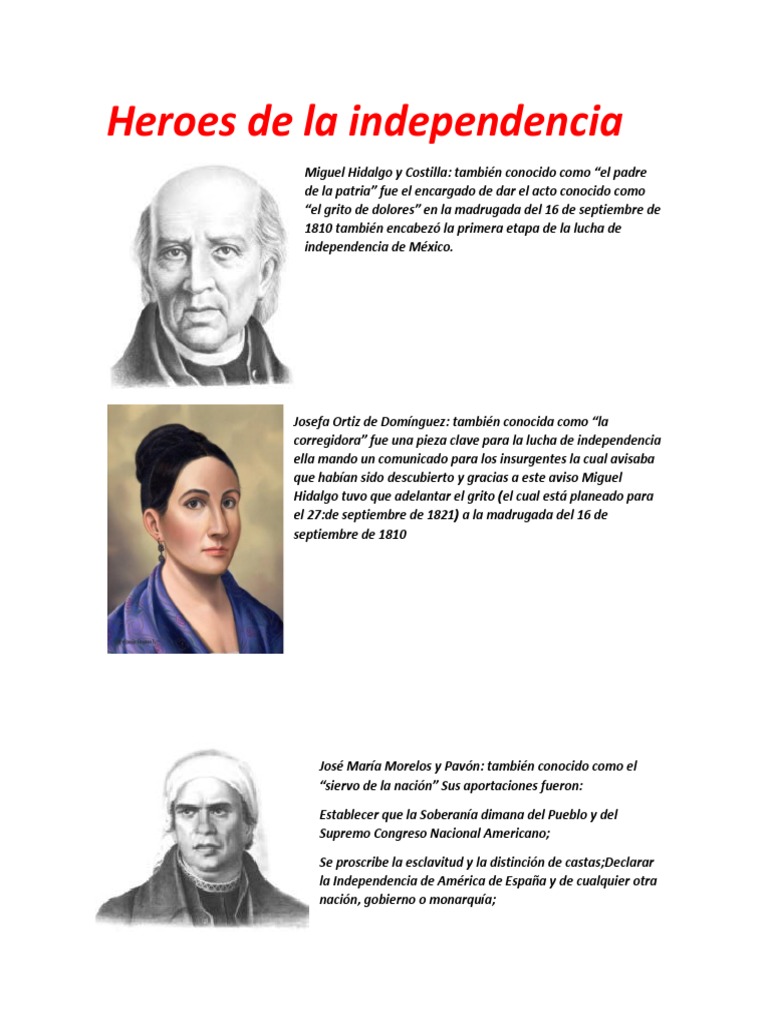 Heroes de La Patria | PDF