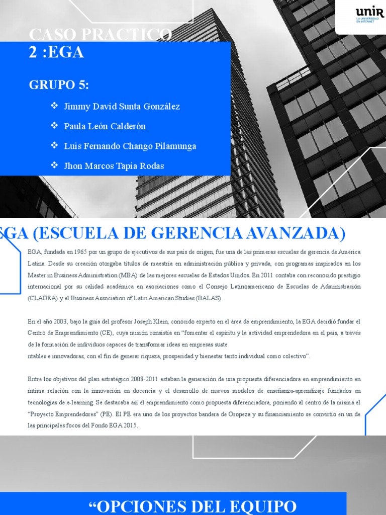 Caso Ega - Grupo 5 | PDF