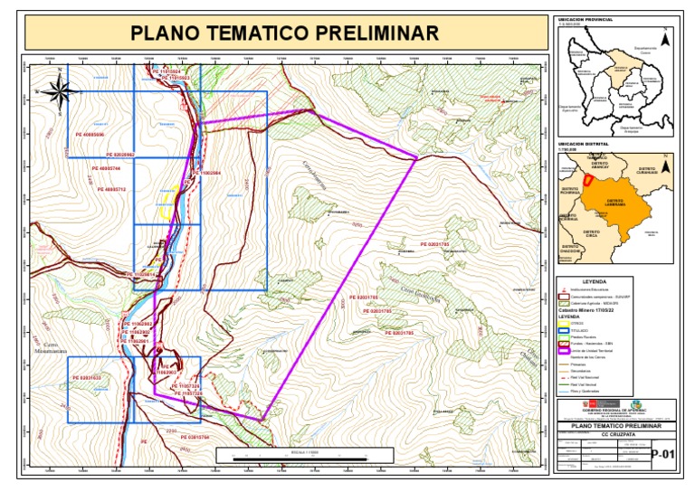 01 - Plano Tematico Preliminar - Cruzpata | PDF
