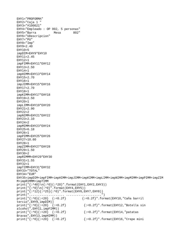 EJERCICIO2 | PDF | Finance & Money Management | Wellness