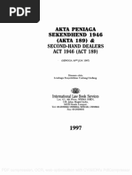 Akta Dadah Berbahaya 1952 | PDF