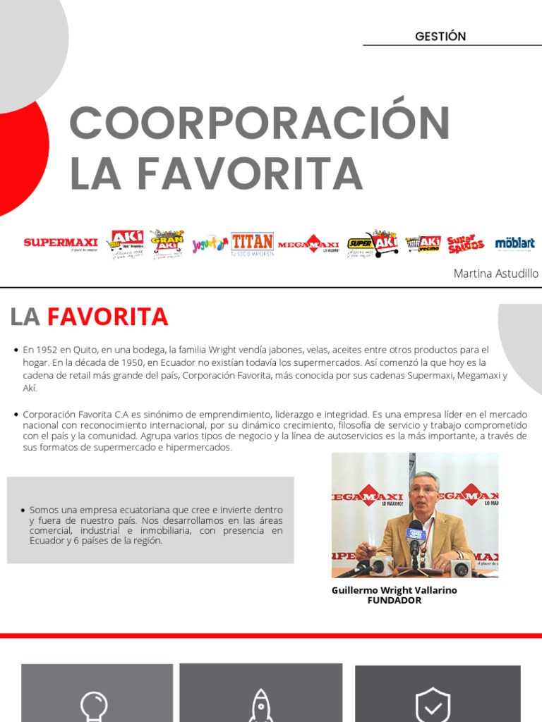 Historia y crecimiento de Corporación Favorita | PDF | Business | Ecuador