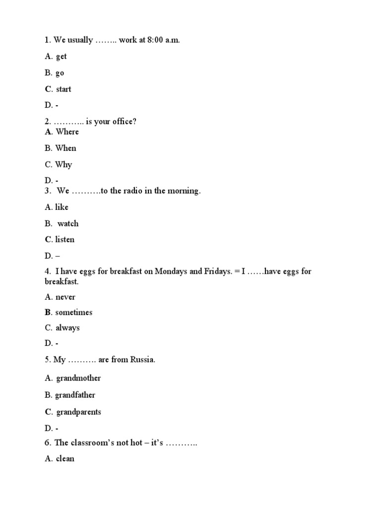 15-Minute Test No 4 V1 | PDF