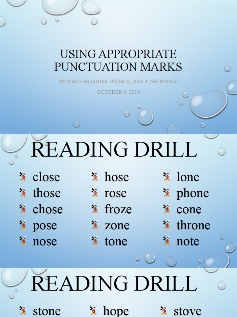 Imperative Sentence Punctuation Guide | PDF | Punctuation | Grammar
